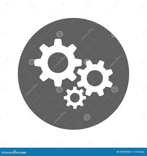 Setting Setup Configuration Optimization Icon Stock Illustration Illustration Of