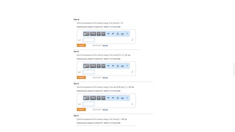 Solved Write The Expression That Describes I T In The Chegg Com
