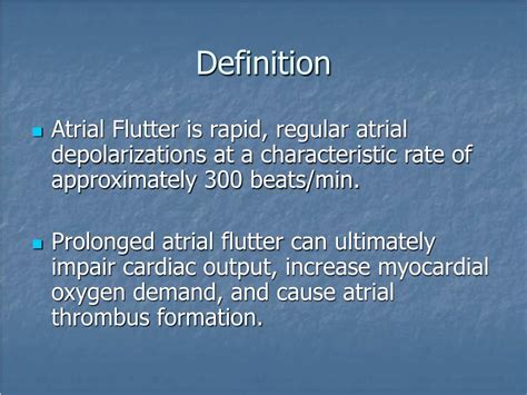 Ppt Atrial Flutter Powerpoint Presentation Free Download Id5698316