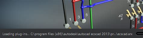it keep the status of loading plug ecscad arx autodesk community