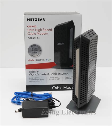 Used NETGEAR CM1000V2 Nighthawk DOCSIS 3 1 Cable Modem Walmart Com
