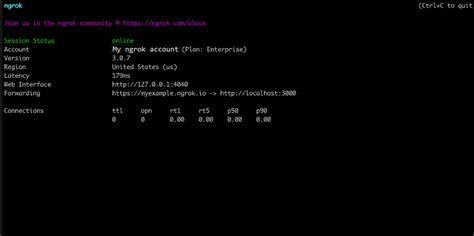 Facebook Messenger Webhooks Ngrok Documentation