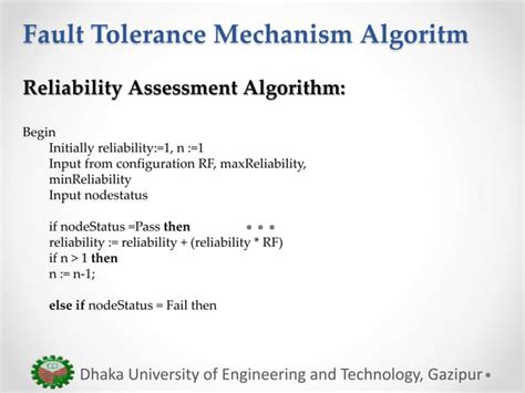 Adaptive Fault Tolerance In Real Time Cloudcomputing Ppt