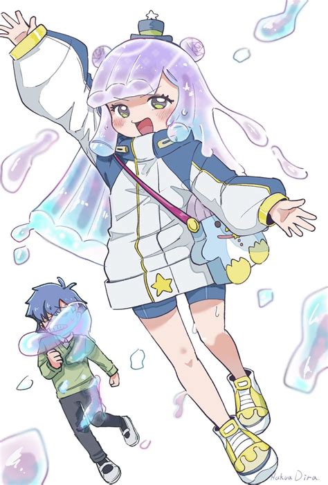 Puniru And Kawaii Kotarou Puniru Wa Kawaii Slime Drawn By Hakua Dira Danbooru