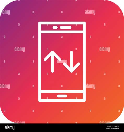 Mobile Data Vector Icon Design Illustration Stock Vector Image And Art