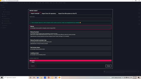 Import Example FxDK Feedback Cfx Re Community