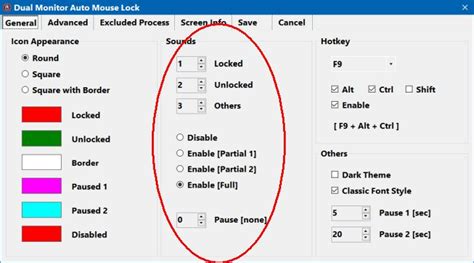 Dual Monitor Auto Mouse Lock