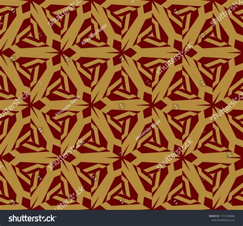 Modern Seamless Geometric Ornament Luxury Backgroundvector Stock Vector Royalty Free
