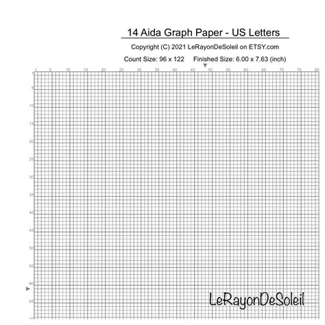 Free Printable Count Cross Stitch Graph Paper Printable Online