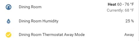 SOLVED Nest Thermostat Status Home Away Configuration Home Assistant Community