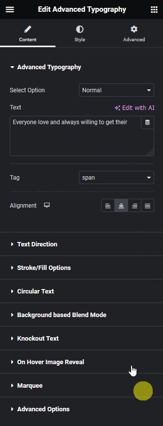 how to create circular text in elementor the plus addons for elementor