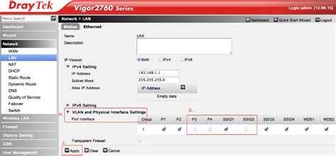 Enabling Nd Subnet And VLAN In Vigor Router DrayTek FAQ