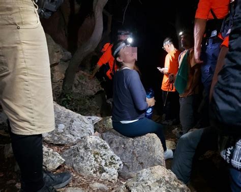 יחידת חילוץ גליל כרמל חילצה מטיילת בנחל עמוד פורטל הכרמל והצפון