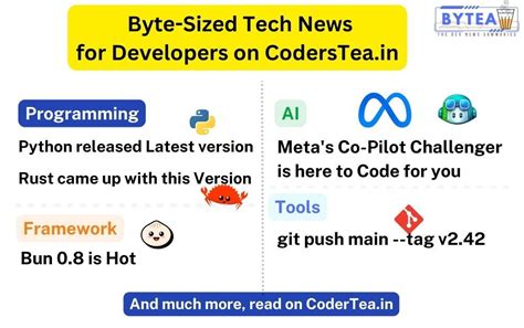 imran shaikh on linkedin rust python ai meta git technews programming framework bun tool