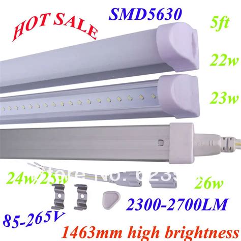 50pcslot High Lumen 5ft T5 Led Tube 1500mm Tube T5 Light 22w23w24w25w26w T5 Led Fluorescent