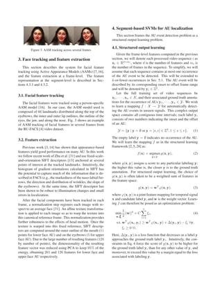 Action Unit Detection With Segment Based Sv Ms Cvpr Pdf