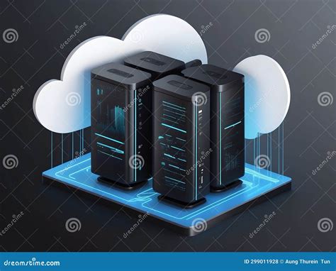 The Power And Potential Of Cloud Computing Stock Illustration Illustration Of Future Science
