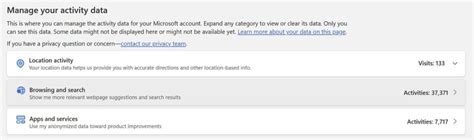 Microsoft Privacy Dashboard Only A Bit Useful