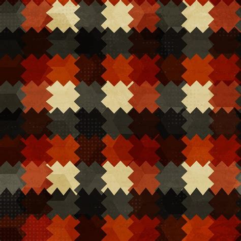 Premium Vector Vintage Zig Zag Red Seamless Pattern