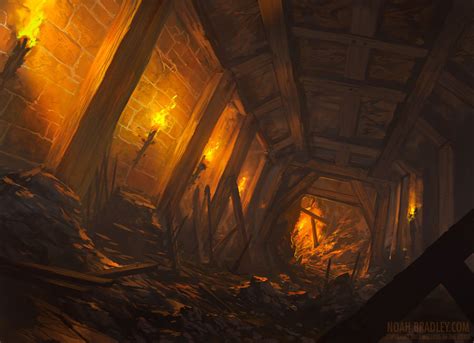Creating A Dungeon By Noahbradley On DeviantArt Fantasy Concept Art Fantasy Landscape