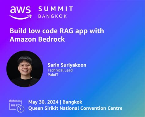 Sarin Suriyakoon On Linkedin Awssummit Flowiseai