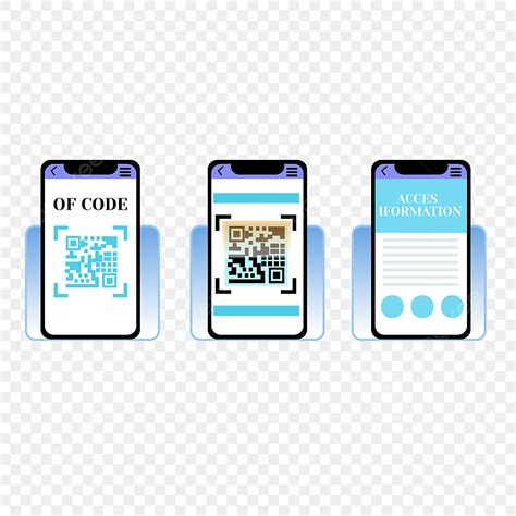 Qr코드 결제 순서도 프로세스 그래프 Qr 코드 지불 Png 일러스트 및 벡터 에 대한 무료 다운로드 Pngtree