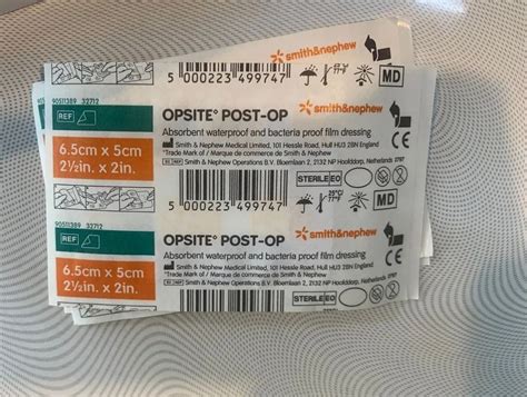 65 Cm Opsite Post Op Absorbent Waterproof Film Dressing For