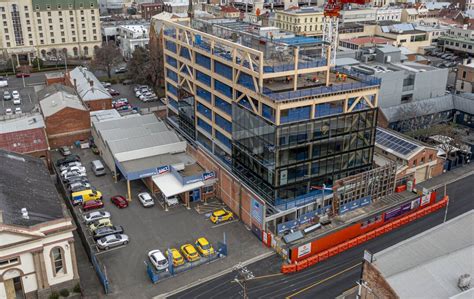Vandals Break Into Launceston Building Site Drop Projectiles On Parked