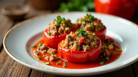 Speca Të Mbushura Gefüllte Paprika [creatable] Rezept Für Anfänger Und Chefkoch Creatable