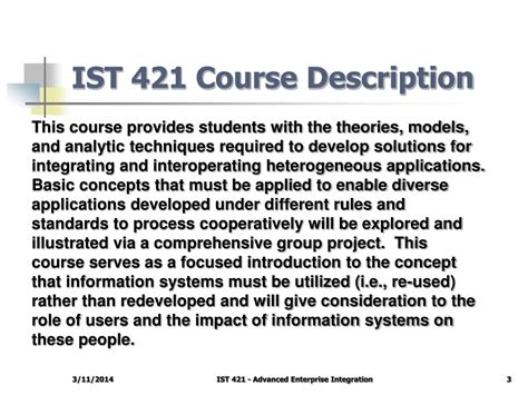 PPT IST 421 Enterprise Application Integration PowerPoint Presentation ID 276400