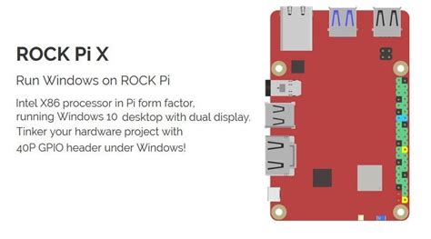 ROCK Pi X Overview IoTbyHVM