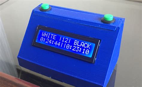 Relógio De Xadrez Com Arduino Ediçao Definitiva