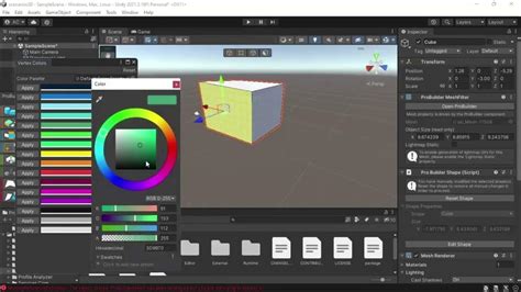 Tutorial De Probuilder Y Polybrush En Unity Youtube