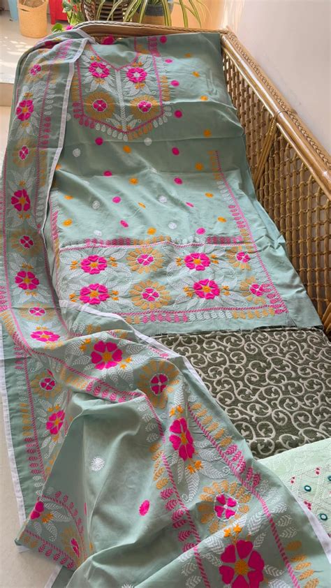 Prova Boutiques পিওর কটন এ হাতের কাজের টু পিচ দাম ১৭৫০ Facebook