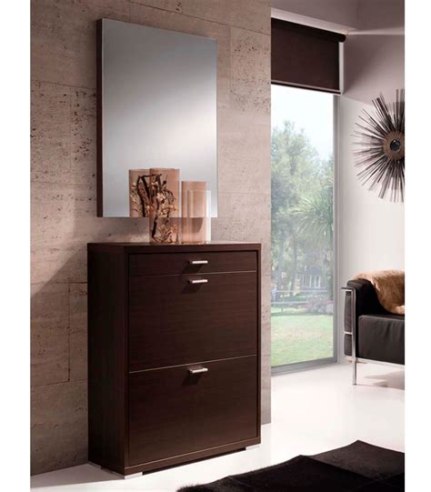 Обувница зеркало в прихожую 84 фото