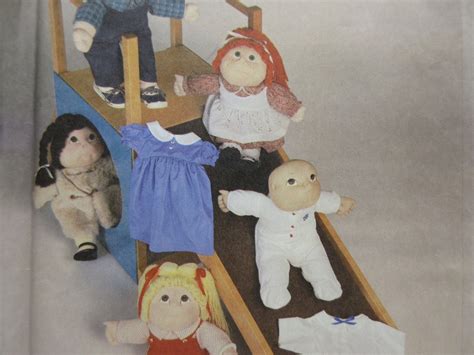 Cabbage Patch Style Clothes Pattern Uncut Mccalls 9256 Over A Dozen