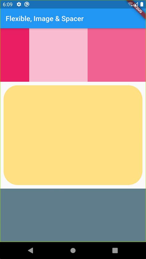 Mengenal Widget Flutter 4 Image Flexible And Spacer Daeng Web