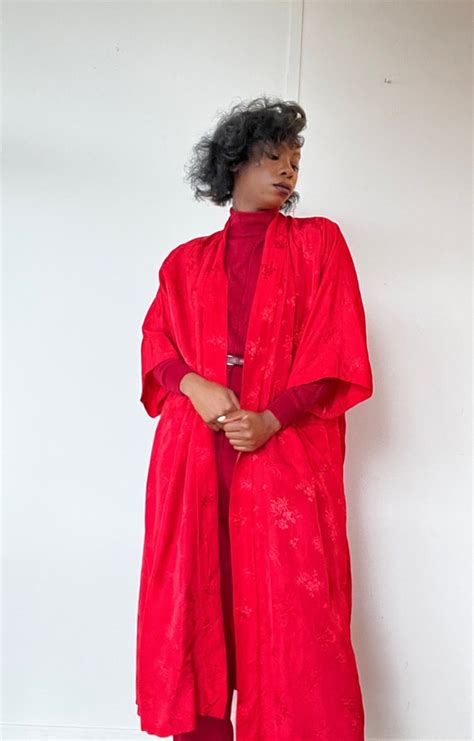 Vintage Scarlet Red Ellen Gem