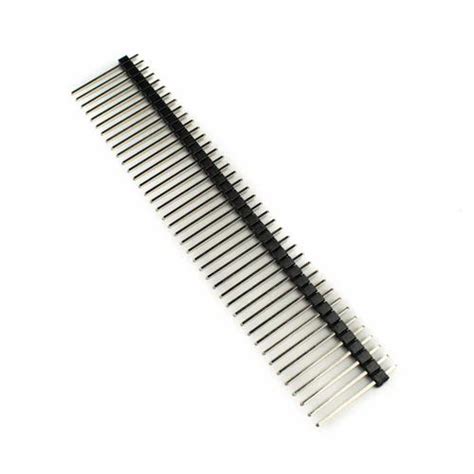 2 54mm 1x40 Pin Male Single Row Long Header Strip Height 20mm Pin Header Connector पिन हैडर