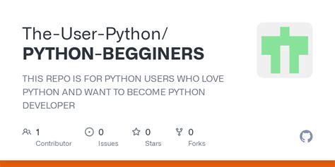 Github The User Pythonpython Begginers This Repo Is For Python Users Who Love Python And