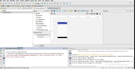 Android Studio Error While Installing Apk Stack Overflow