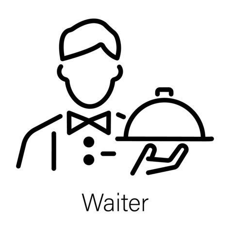 Trendy Waiter Concepts Vector Art At Vecteezy