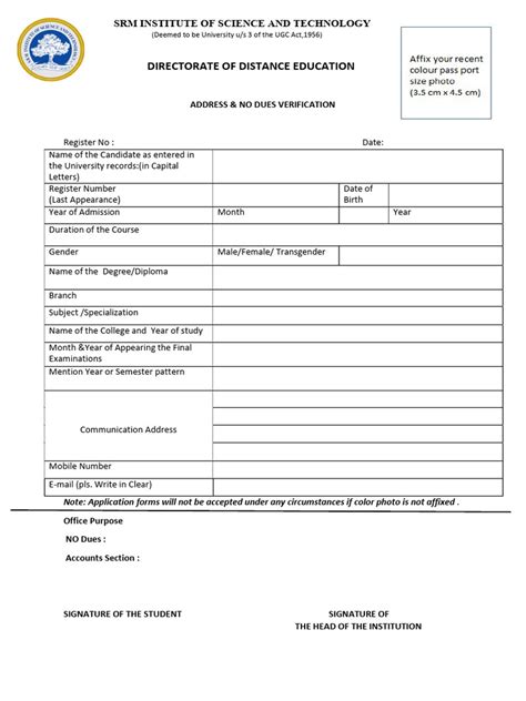 Convocation Application Form Pdf