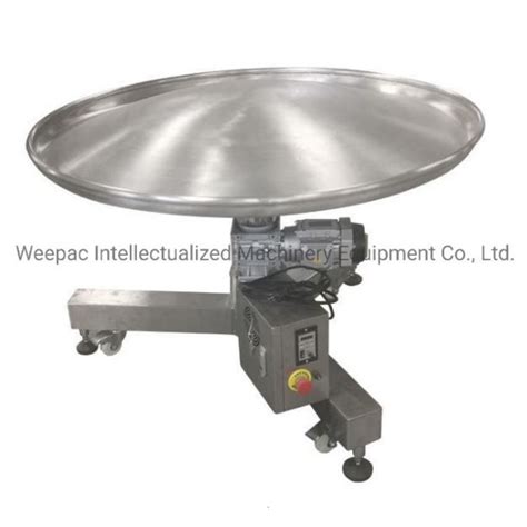Rotary Table Sorting Collection Table Conveyor System Food Conveyor