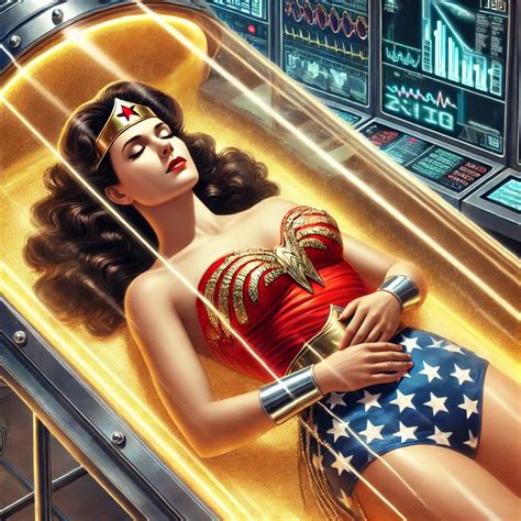 Wonder Woman Held In Stasis By Wbatson99 On Deviantart