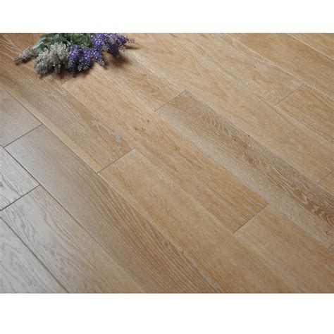 Select Grade White Limed Solid Oak Wood Flooring Parquet Flooring With