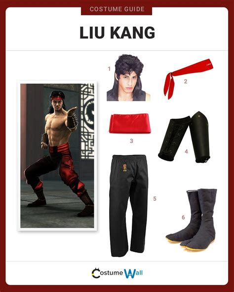 Dress Like Liu Kang Costume Halloween And Cosplay Guides