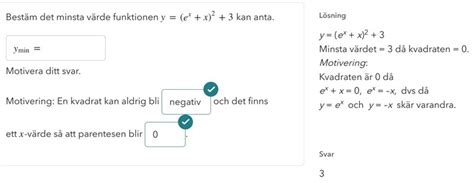 Fattar Ej Motivering Matematikmatte 4derivata Pluggakuten
