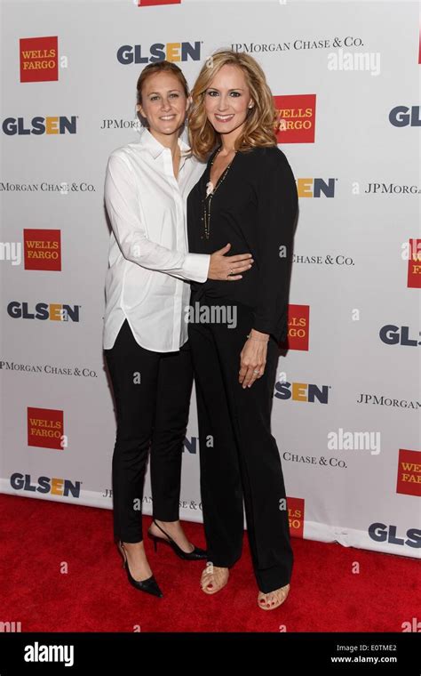 New York Ny Usa 19th May 2014 Lauren Blitzer Wright Chely Wright At Arrivals For The Glsen