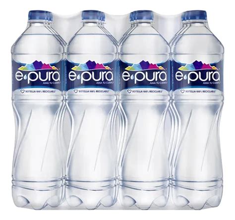 Pack X12 Unidades Agua Natural Epura De 15l Mercadolibre